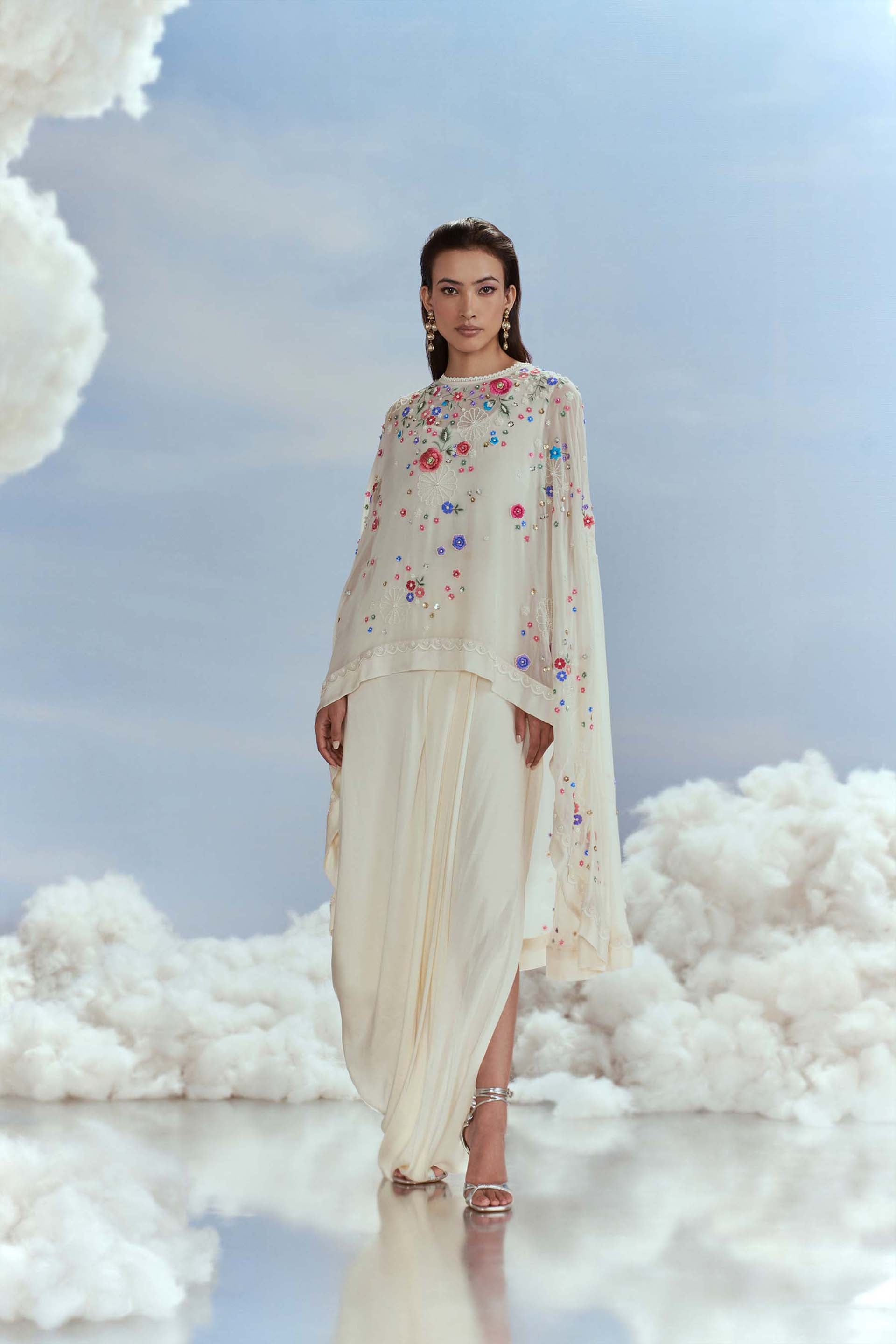 Lunar Blossom Cape Set – Melange Singapore