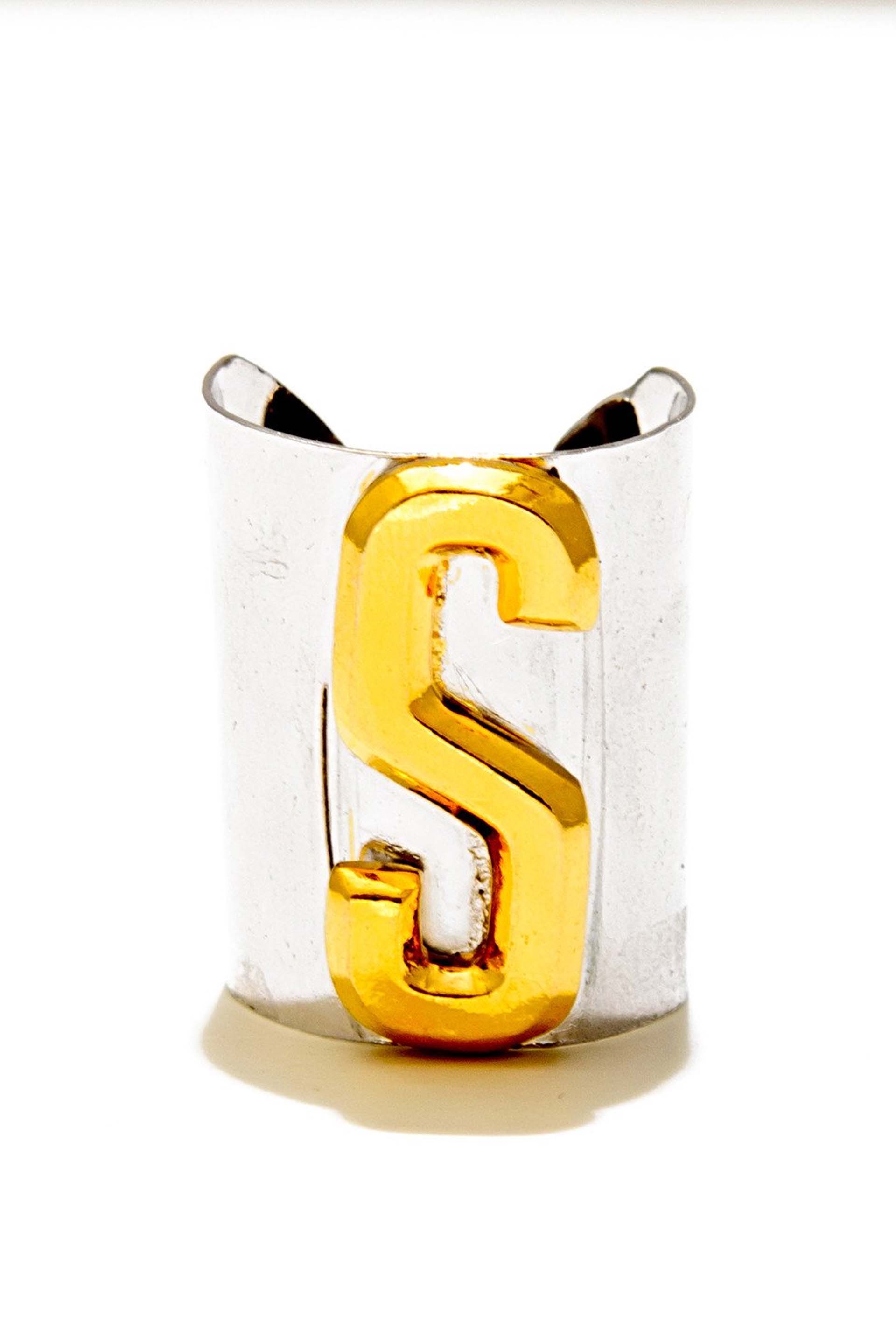 S Letter Ring – Melange Singapore